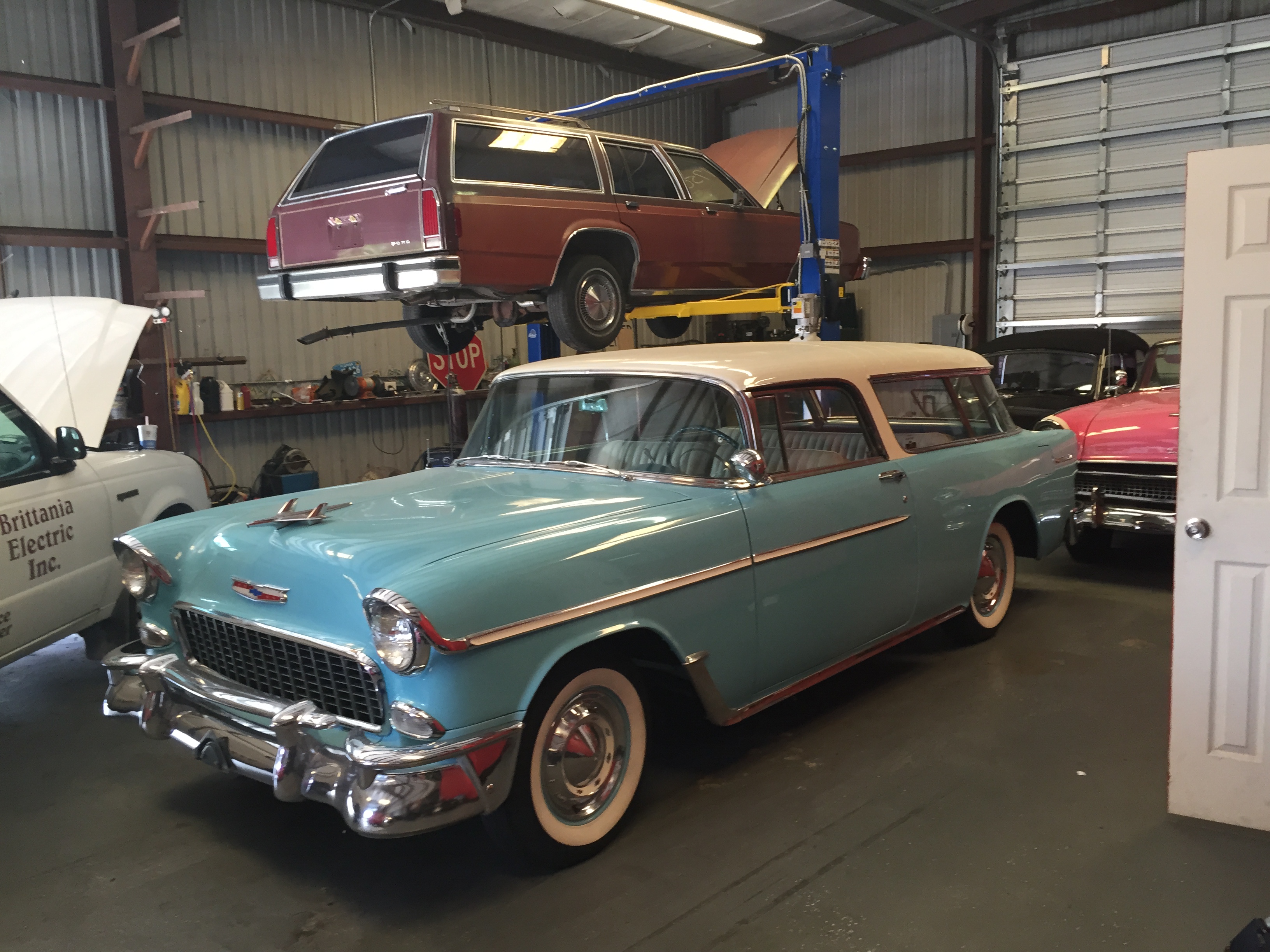 1955 Chevy Nomad Totally Restored Bakers Towing 1755